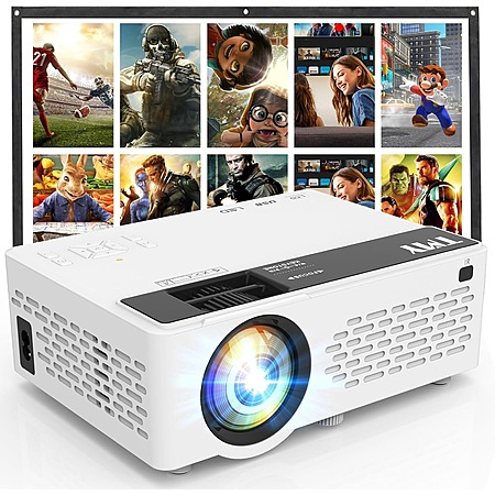 TMY V08 Mini HD LED Projector w/ Bluetooth & Screen - 2025-09-22