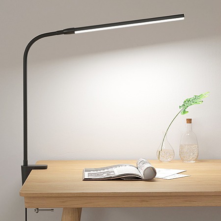 Lepro LED Clip-on Desk Lamp Dimmable w/ Clamp (3 Color Modes, 10 ...