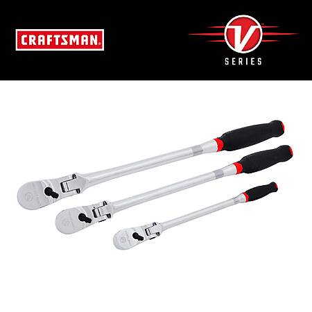 Select Stores: Craftsman V-Series 3-Piece Set-Tooth Flexible Head ...