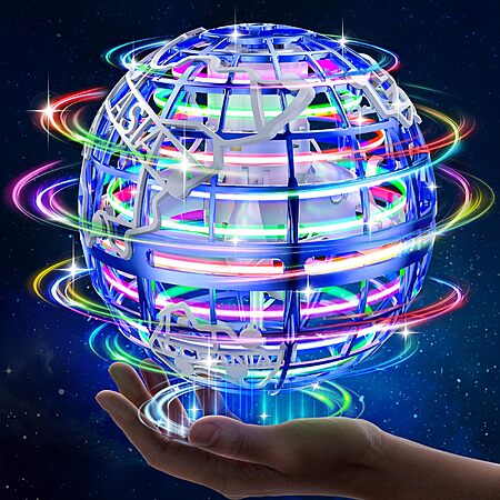 RIEYON Flying orb Ball 2025 Upgrade Hover Boomerang Ball 6 Lighting ...