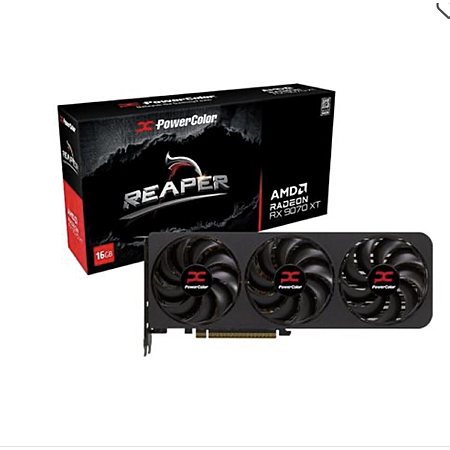 PowerColor AMD Radeon RX 9070XT Reaper 16GB GDDR6 Graphics Card $669.99 ...