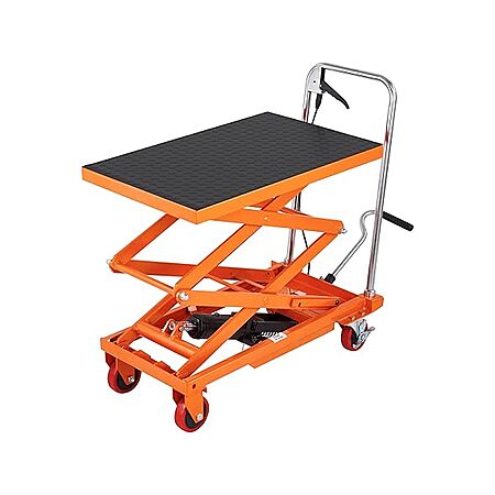 VEVOR Hydraulic Lift Table Cart, 330lbs Capacity 50" Lifting Height ...