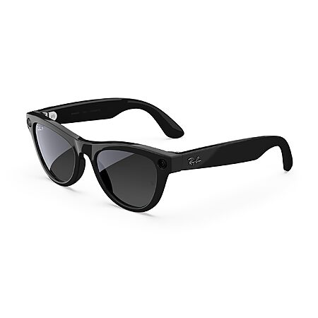 Ray-Ban Meta (Gen 2), Skyler, Shiny Black | Smart AI Glasses for Men ...