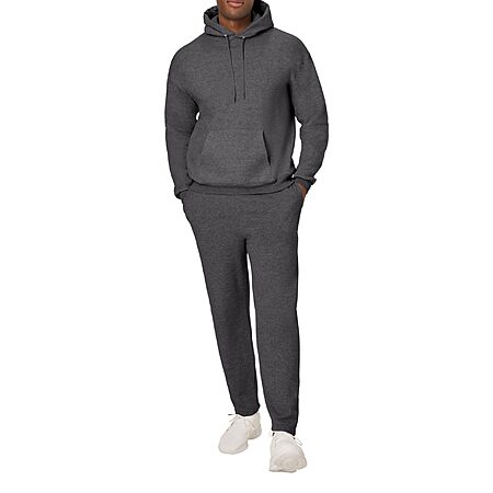 Hanes Men's Sweatpants, EcoSmart Fleece Sweats for Men, Open Bottom ...