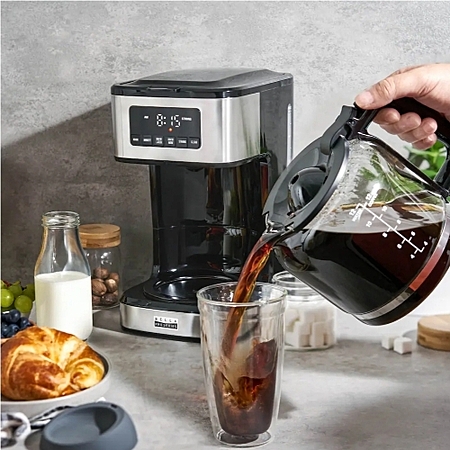 bella PRO - 12-Cup Programmable Coffee Maker - Stainless Steel - 2026-05-20