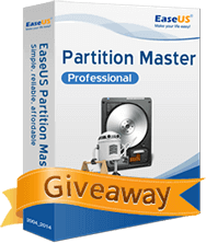 FREE EaseUS Partition Master Pro (1-Year License) - 2025-08-26
