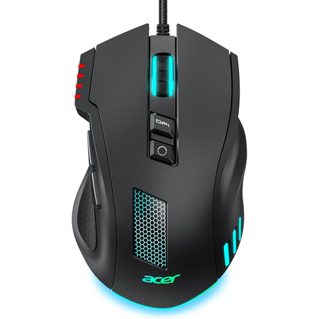 Amazon: Acer RGB Gaming Mouse (12,800 DPI, 8 Programmable Buttons ...