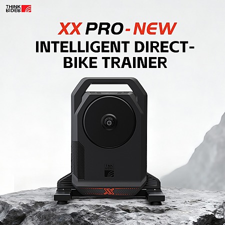 ThinkRider XXPRO new Smart Direct-Drive White Bike Indoor Trainer 2500W ...