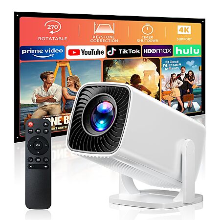 Mini Projector with 4K Support $22.79 - 2026-06-14