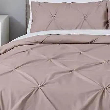 StyleWell 2-Pc Celina Pinched Pleat Twin/Twin XL Comforter Set (Dusty ...