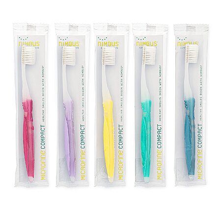 Prime Members: Nimbus Extra Soft Toothbrushes (Compact Size Head) 5 ...
