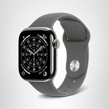 Apple Watch Series 11 [GPS + Cellular 42mm] Smartwatch with Natural ...