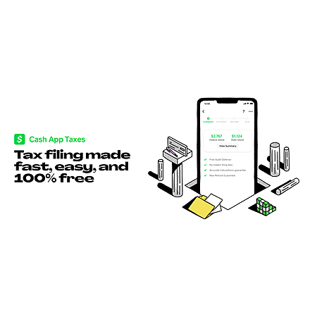 Cash App Taxes - Tax filing made fast, easy, and 100% free - $0