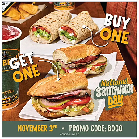 Potbelly Sandwich Works Restaurant: Potbelly Big, Original Sandwich or ...