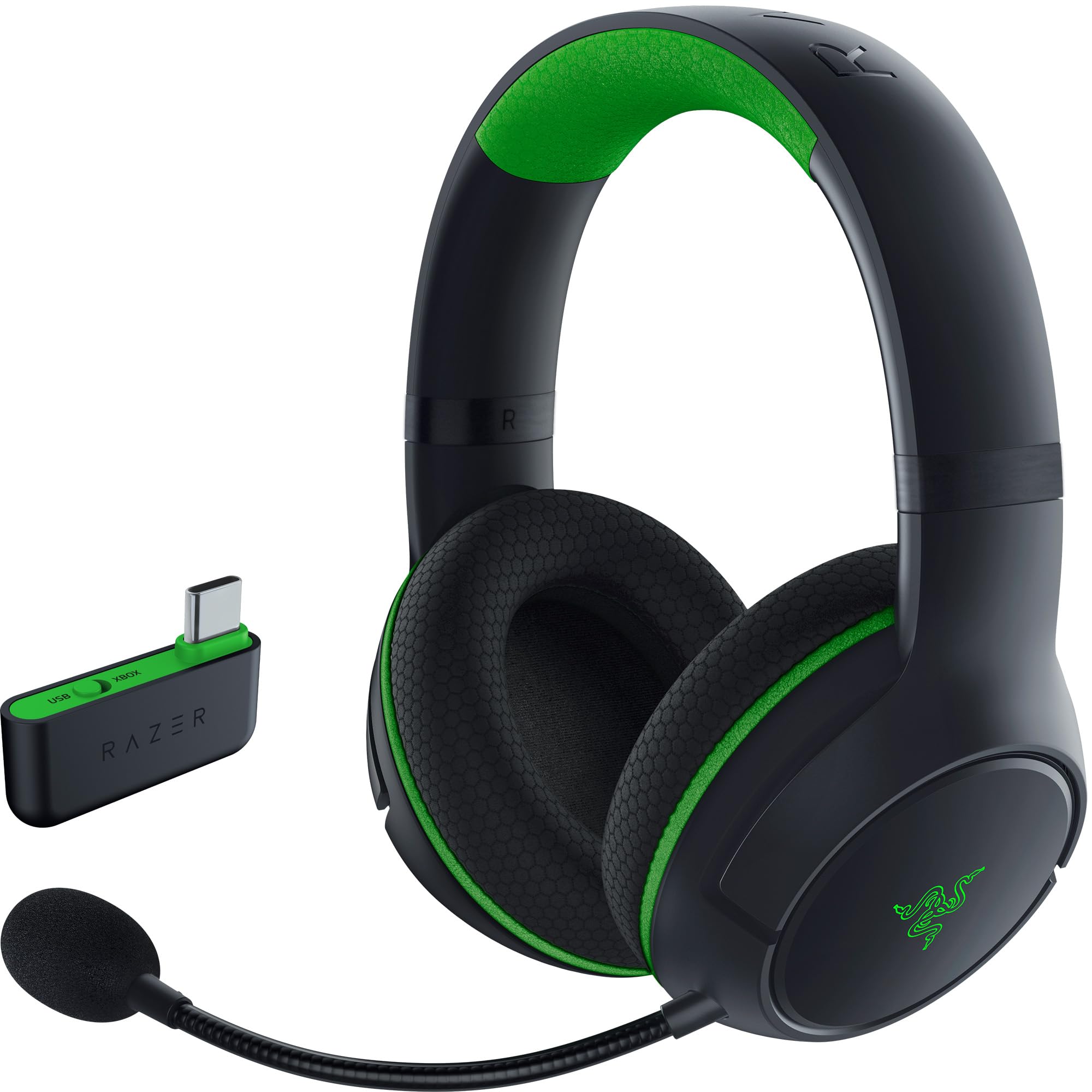 Razer Kaira HyperSpeed Bluetooth Wireless Gaming Headset w/ USB-C ...