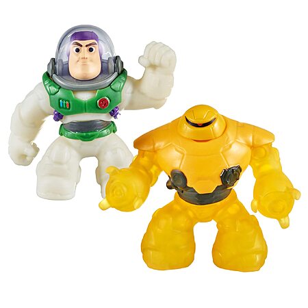 2-Pack Heroes of Goo Jit Zu Disney Pixar Lightyear Stretchy Versus Pack ...