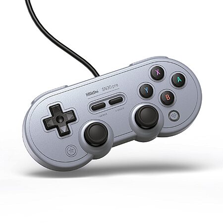 8Bitdo: SN30 Pro USB Wired Gamepad (Gray) $18, Ultimate Wired ...