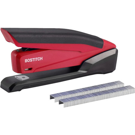 Bostitch 20-Sheet Executive 3 in 1 Spring-Powered Stapler, Includes 210 ...
