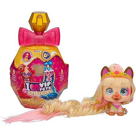 VIP Pets Celebripets - Includes 1 VIP Pets Doll, 10 Surprises, 12" of ...