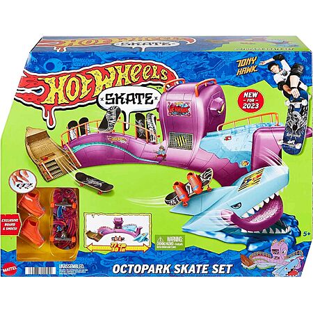 Hot Wheels: Octopus Skatepark Playset /w Mini Skateboard Toy $16.99 ...