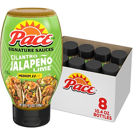 8-Pack Pace Signature Sauces Cilantro Jalapeno Lime Sauce $10.88 + Free ...