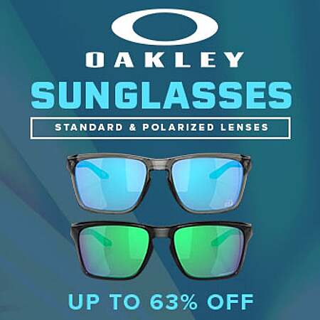 Oakley Sunglass Sale: Polarized and Standard Lenses Up to 63% Off ...