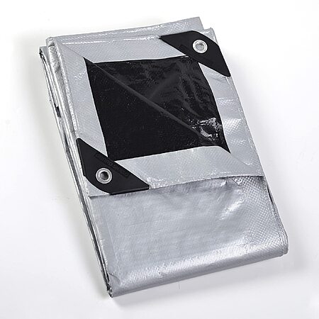 20x25 Ft. 7 Mil GUARD SHIELD Silver/Black Tarp Waterproof $25.49 + Free ...