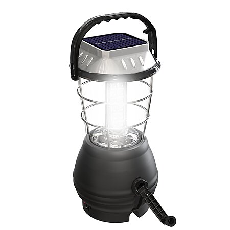 Dynamo Hand Crank Solar Powered Lantern - Battery or Rechargeable LED ...