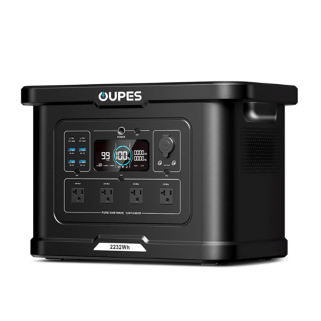OUPES Exodus 2400 Portable Power Station 2400W 2232Wh (2,600W Boost ...