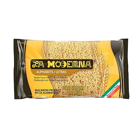 7-Ounce LA MODERNA Alphabet Letras Pasta $0.54 + Free Shipping w/ Prime ...