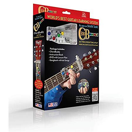 ChordBuddy Guitar Learning System (Color-Coded Songbook, DVD, and ...