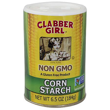 6.5-Oz Clabber Girl Non-GMO Corn Starch $1.45 w/S&S + Free Shipping w ...