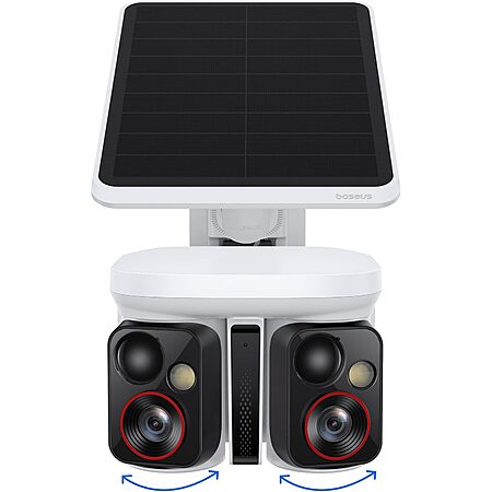 Baseus X1 Pro Dual-Tracking Outdoor Wireless 3K Security Camera w/ 300 ...