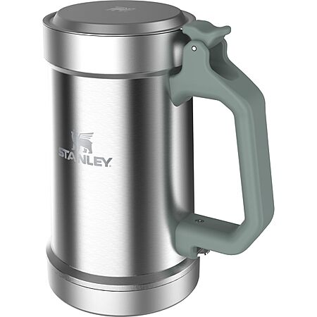 24-Oz Stanley Classic Insulated Beer Stein w/ Flip Up Lid & Bottle ...