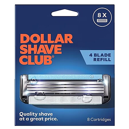 Walgreens - Dollar Shave Club Men's 4-Blade Razor Blade Refill 8ct $4. ...