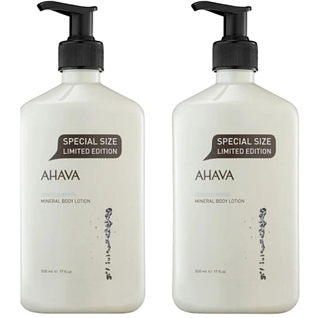 Costco Members: 2-Pack 17oz AHAVA Mineral Body Lotion - 2025-10-30