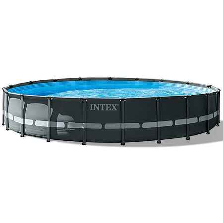 22' x 48" Intex Ultra XTR Frame Pool Set w/ Sand Pump Filter, Ladder ...