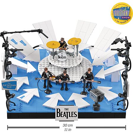 681-Piece Mega Collectible Building Set w/ LED Lights (The Beatles on ...