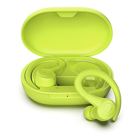 JLab Go Air Sport True Wireless Earbuds w/ Charging Case (Yellow ...