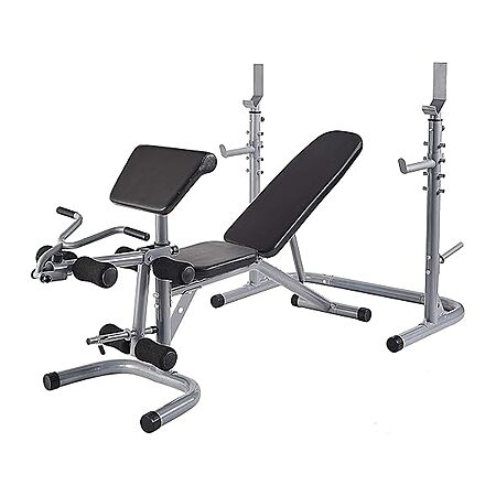 BalanceFrom RS 60 Multifunctional Adjustable Olympic Workout Bench w ...