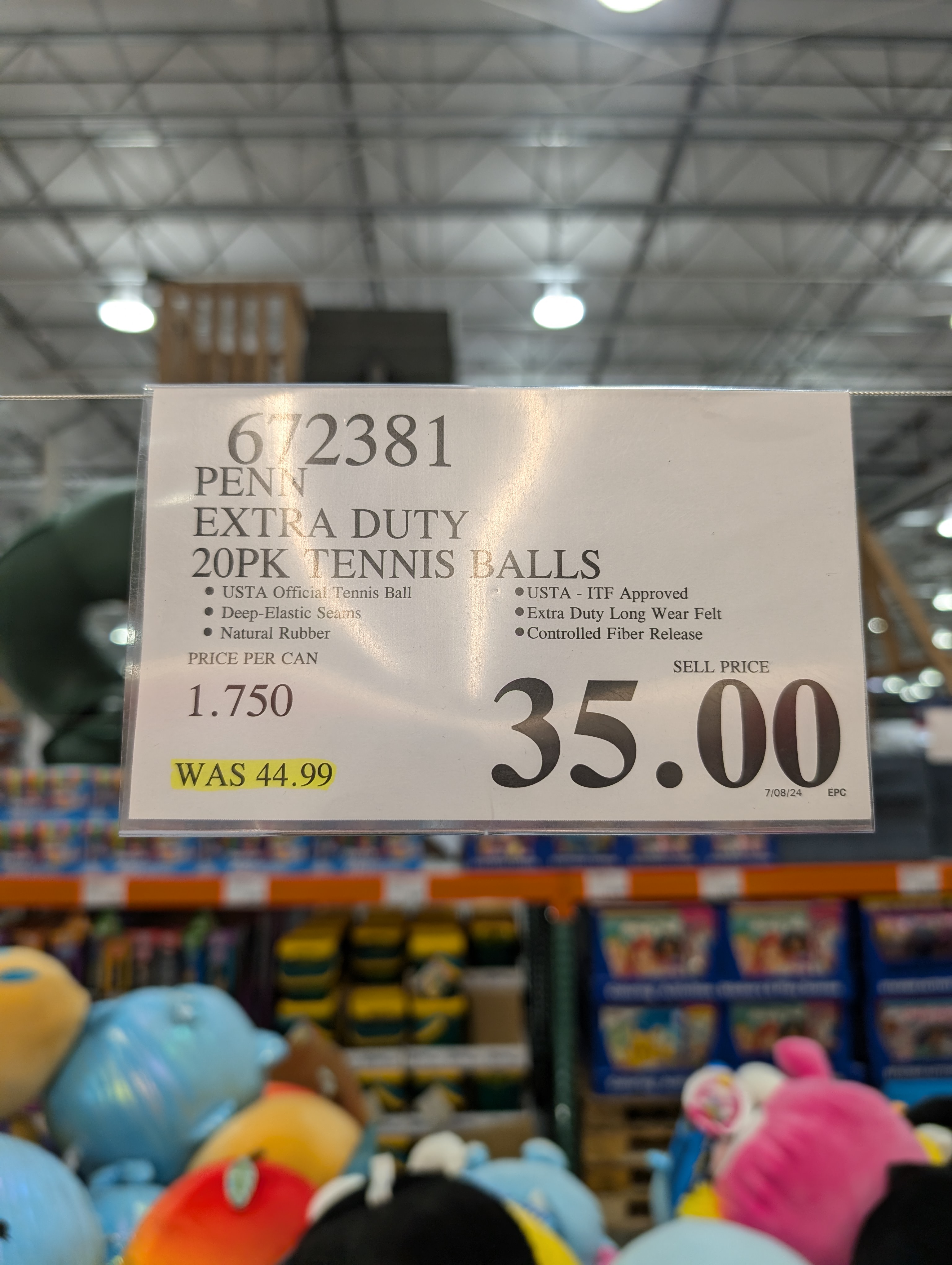 YMMV Costco In Store Penn Championship Extra Duty Tennis Balls 20 3 ...