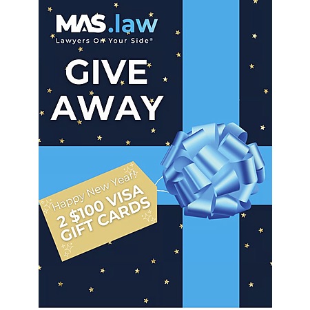 MAS New Year Giveaway: 2 $100 Visa Gift Cards! - 2026-01-06