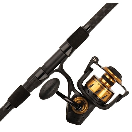 PENN Spinfisher VI Fishing Rod and Reel Spinning Combo, 6'6"' 1PC JG ...