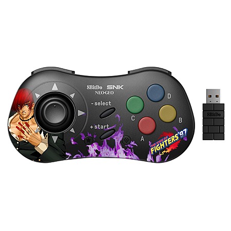 8Bitdo NEOGEO Wireless Controller for Windows, Android, and NEOGEO mini ...