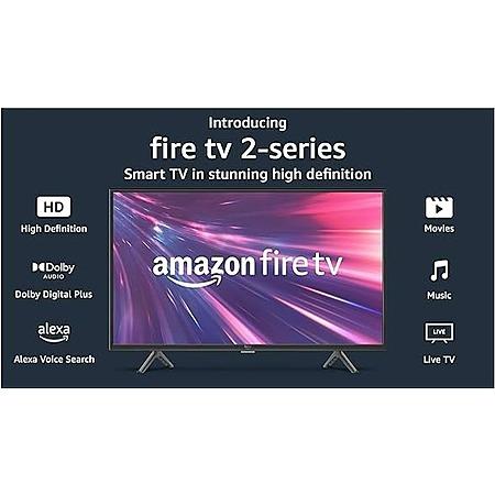 40" Amazon Fire TV 2-Series HD Smart TV with Fire TV Alexa Voice Remote $80