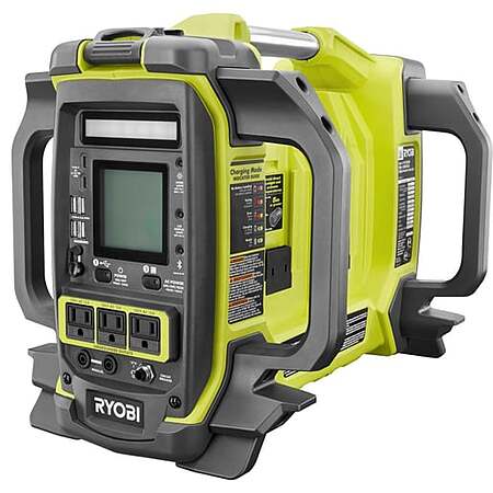RYOBI 40V 1800-Watt Portable Battery Power Station Inverter Generator ...