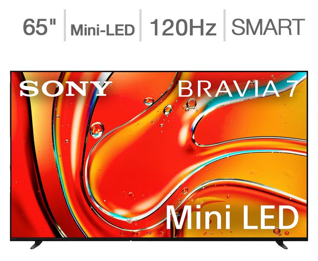 Costco Members: Sony 65" BRAVIA 7 Series - 4K UHD QLED Mini-LED LCD TV ...