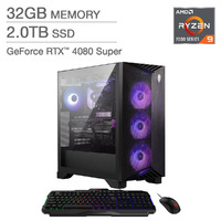 MSI Aegis ZS2 Gaming Desktop - AMD Ryzen 9 7900X - GeForce RTX 4080 ...