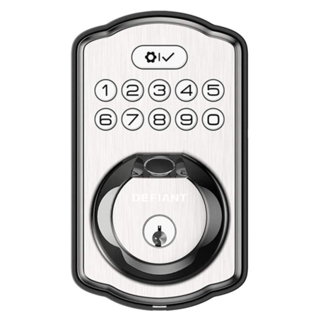 Defiant keypad/fingerprint deadbolt $18 Home Depot YMMV - 2023-07-28