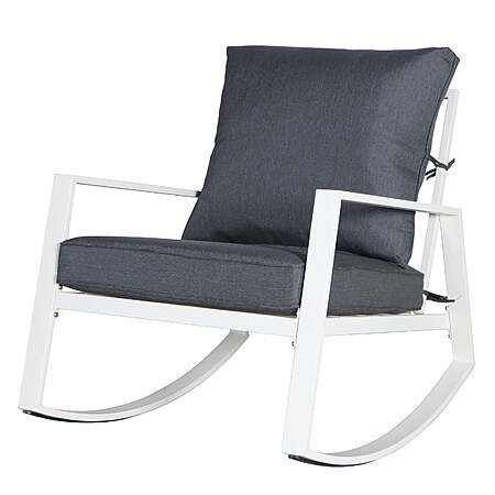 4-Piece Mainstays Asher Springs Outdoor Sectional Sofa Set (Light Gray ...